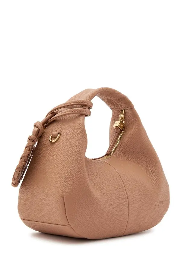 GANNI Leather Top Handle Bag - Eh