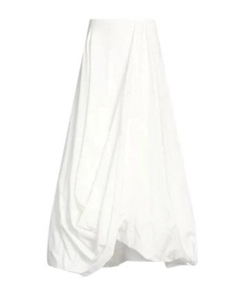 Brunello Cucinelli Asymmetric Solid-color Skirt