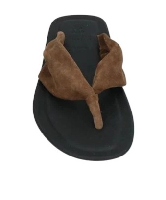 Brunello Cucinelli Suede Thong Slippers