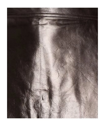 Rick Owens Solid Color Leather Skirt
