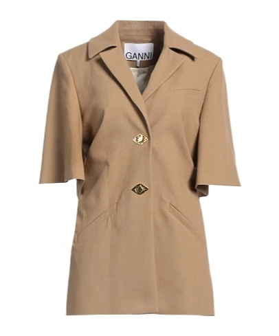GANNI Single-breasted Blazer