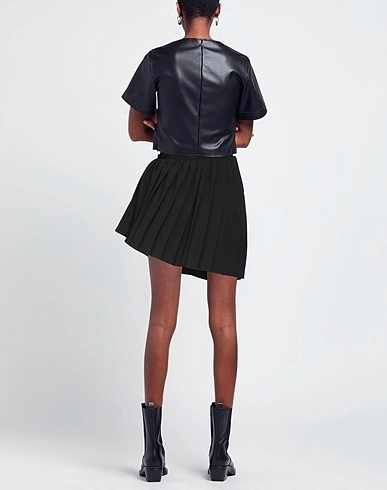 MAISON MARGIELA Solid-colored Pleated Skirt
