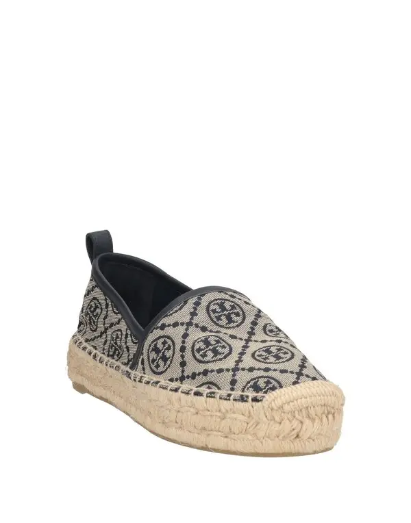 Tory Burch Logo Print Espadrilles