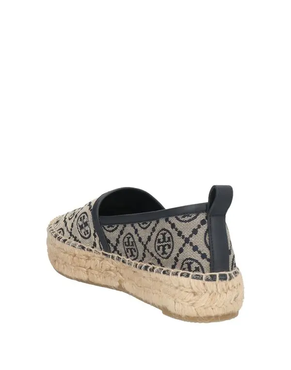 Tory Burch Logo Print Espadrilles