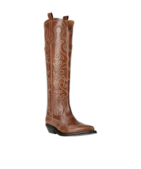 GANNI Cowboy Boots