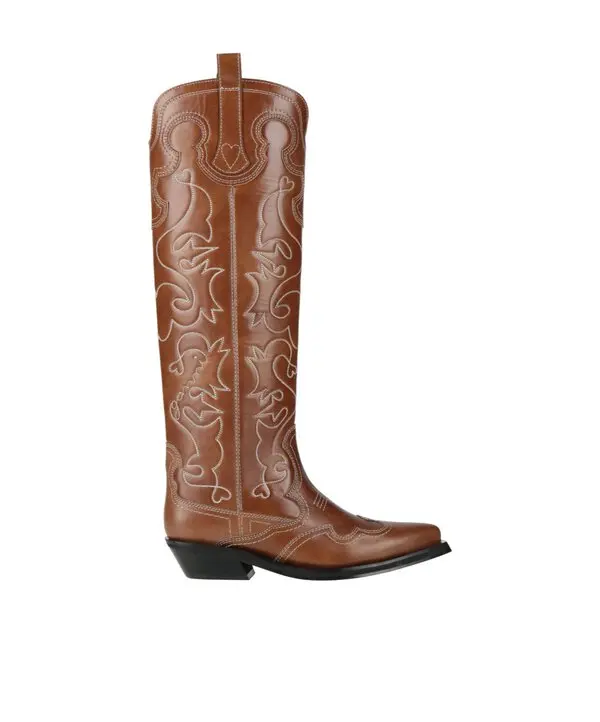 GANNI Cowboy Boots