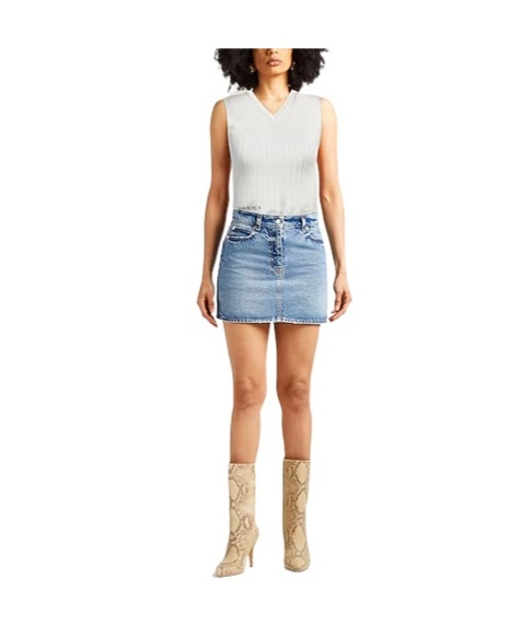 Marni Solid Color Stylish Sleeveless Tank Top
