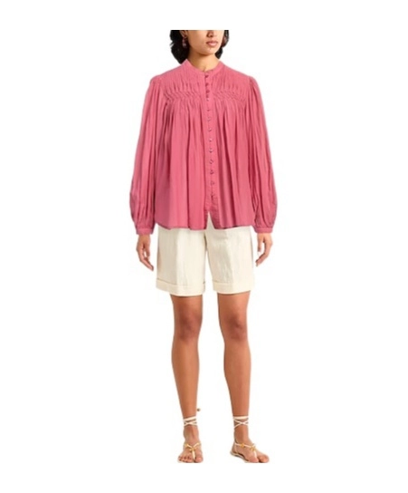 Isabel Marant Étoile Solid Color Long Sleeve Shirt