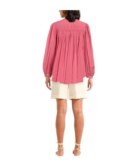 Isabel Marant Étoile Solid Color Long Sleeve Shirt