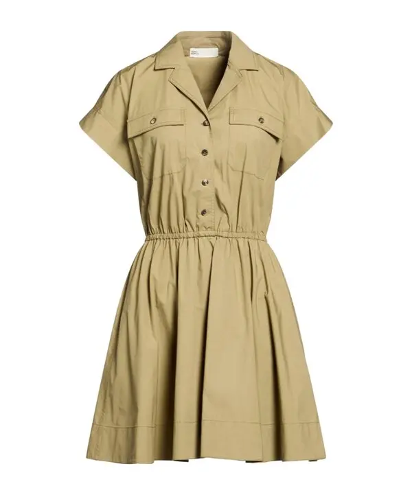 Tory Burch Solid Color Shirt Dress