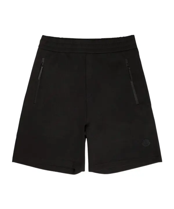 Moncler Logo-appliquéd Cotton-blend Shorts