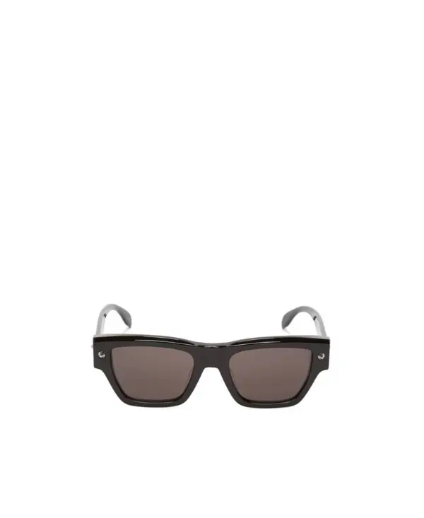 Alexander McQueen Rectangular Frame Sunglasses - Black
