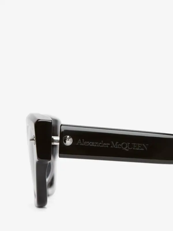 Alexander McQueen Rectangular Frame Sunglasses
