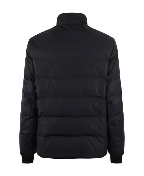 Etro Logo Embroidered Zip Up Padded Jacket