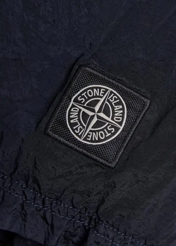 Stone Island Logo-appliquéd Nylon Shorts