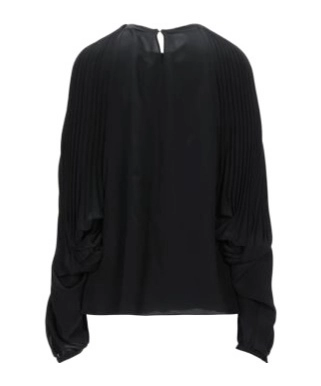 Saint Laurent Solid-color Long-sleeved Top