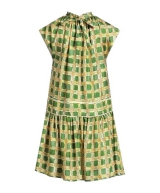 Marni Checked A-line Dress