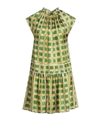 Marni Checked A-line Dress