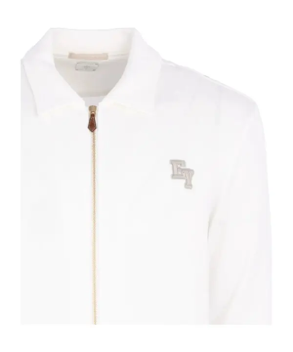 Eleventy Zippered Long-sleeved Sweatshirt