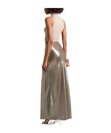 Brunello Cucinelli Solid-color Flared Skirt