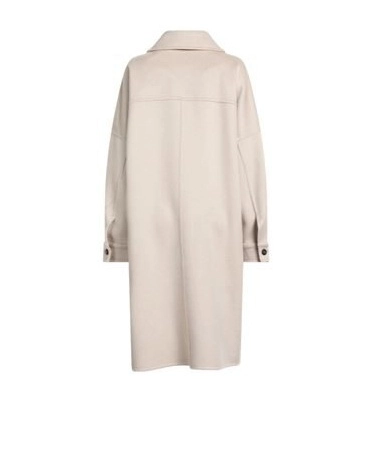 Max Mara Stylish Minimalist Single-breasted Coat