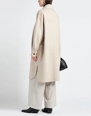 Max Mara Stylish Minimalist Single-breasted Coat
