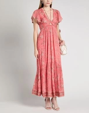 Isabel Marant Étoile Multicolor Floral Print Maxi Dress