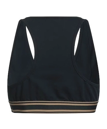 Brunello Cucinelli Solid Sleeveless Crop Top