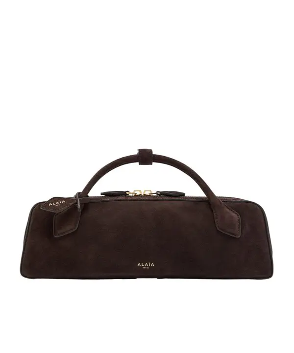 Alaïa Suede Clutch