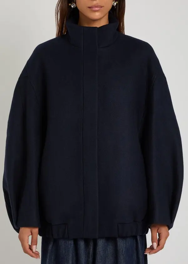 Dries Van Noten Minimal Wool Coat