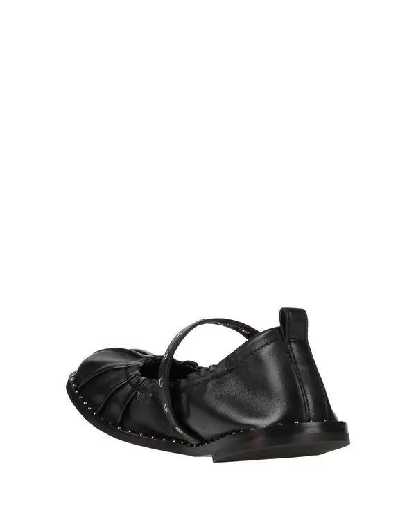 MAXCO. Max&co. Minimalist Leather Mary Jane Flats With Studs