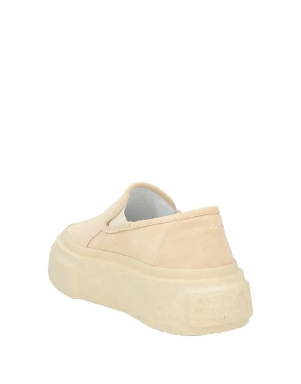 MAISON MARGIELA Suede Slip-on Flatforms
