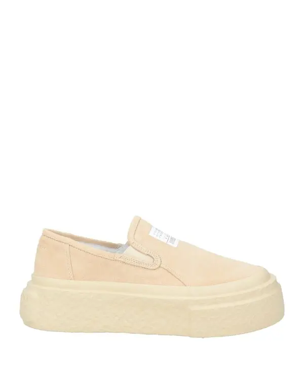 MAISON MARGIELA Suede Slip-on Flatforms