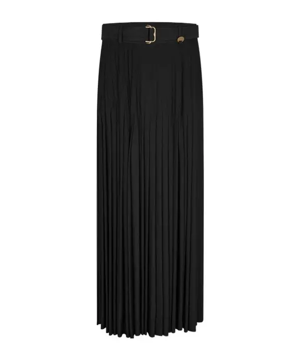 Burberry Pleat Blk Skirt
