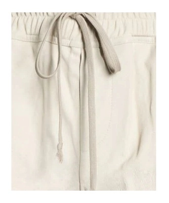Rick Owens Solid-color Leather Hot Pants