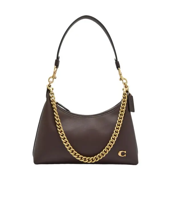 COACH Leather Shoulder Bag - Brown