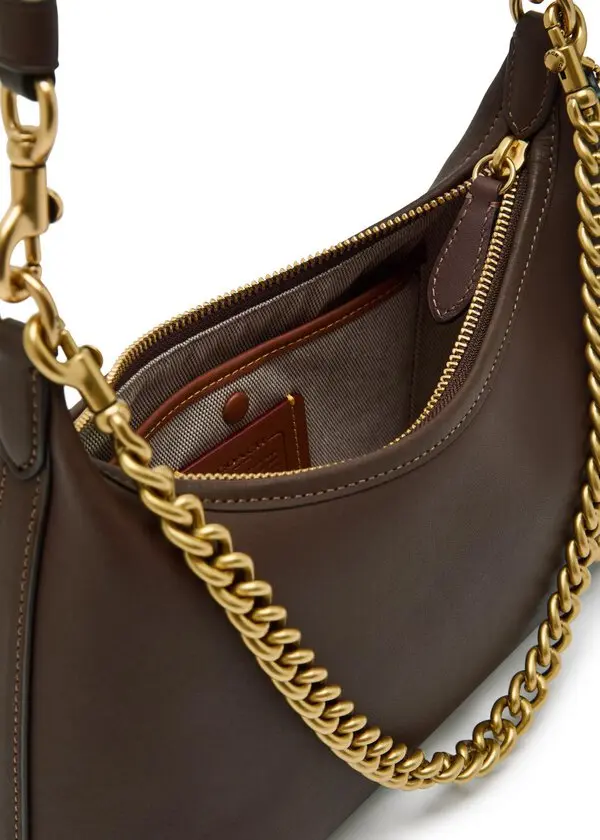 COACH Leather Shoulder Bag - Brown