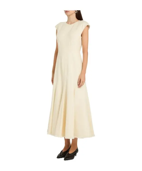 Gabriela Hearst Silk And Wool-blend Midi Dress