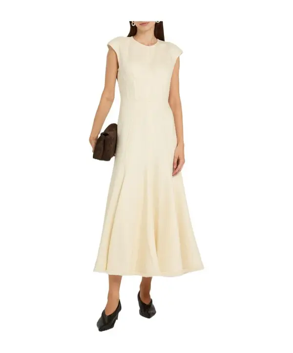Gabriela Hearst Silk And Wool-blend Midi Dress
