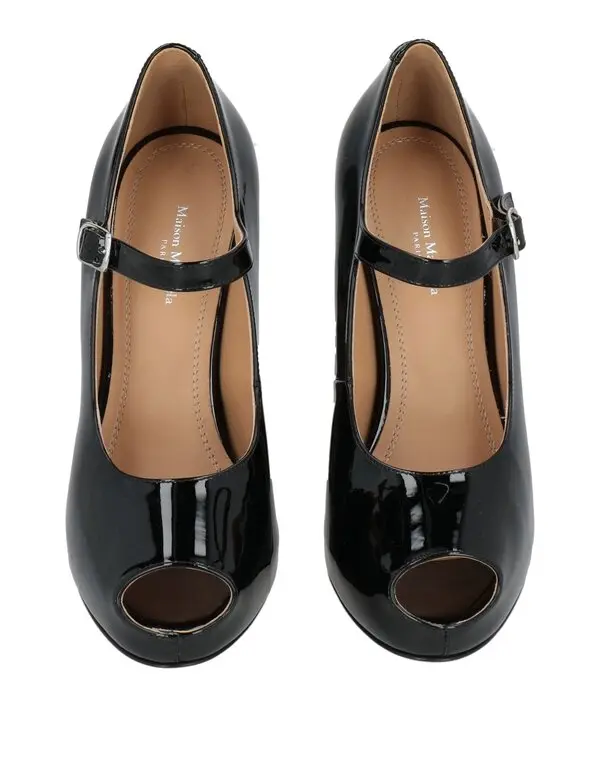 MAISON MARGIELA Patent Leather Mary Jane High Heels
