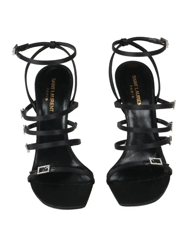 Saint Laurent Embellished Stiletto Sandals
