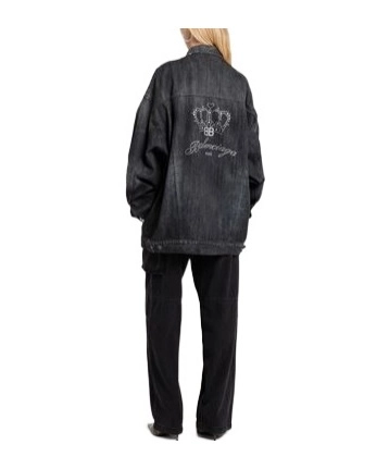 Balenciaga Classic Multi-pocket Denim Jacket