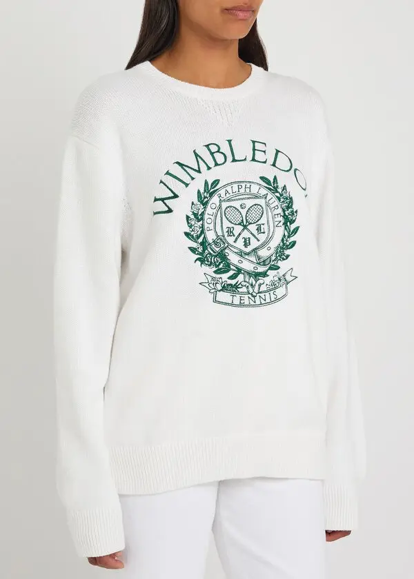Polo Ralph Lauren Embroidered Cotton Jumper