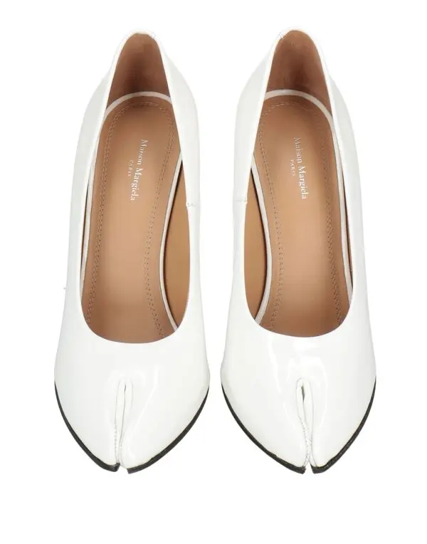 MAISON MARGIELA Minimalist Patent Leather Pointed-toe High Heels