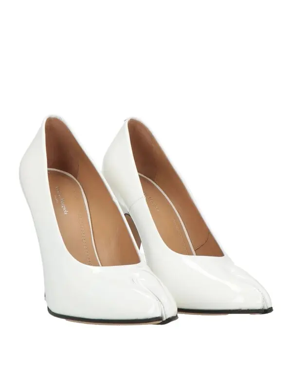 MAISON MARGIELA Minimalist Patent Leather Pointed-toe High Heels