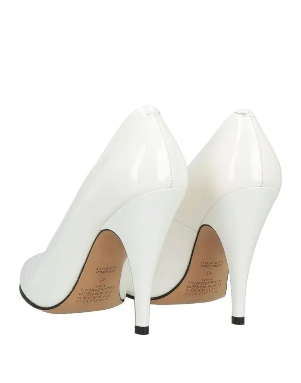 MAISON MARGIELA Minimalist Patent Leather Pointed-toe High Heels