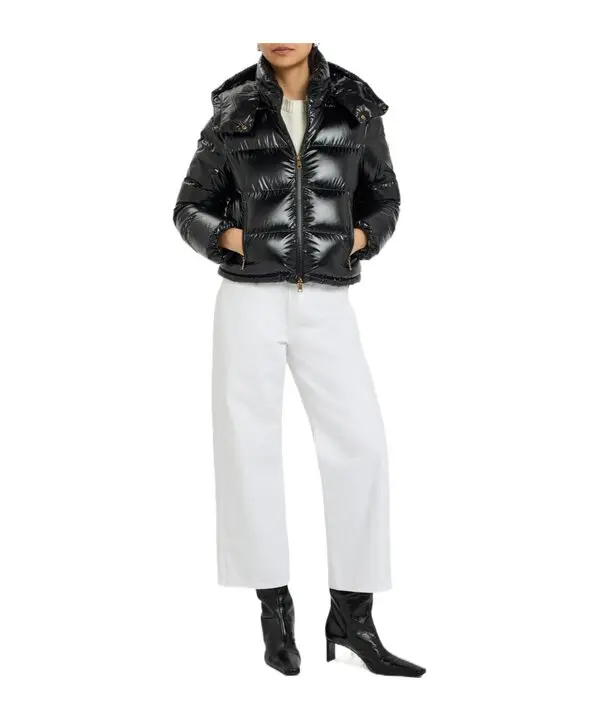 Moncler Padded Hooded Nylon Jacket