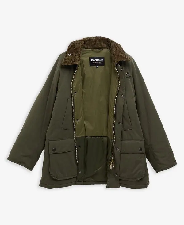 Barbour Pocket Detail Buttoned Coat