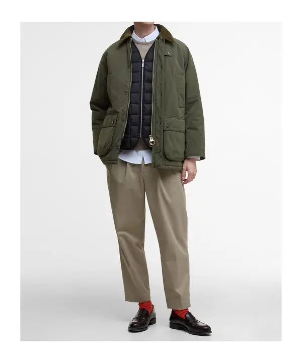 Barbour Pocket Detail Buttoned Coat