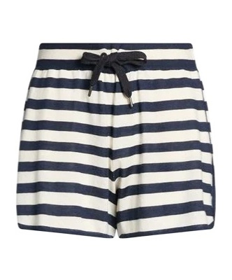 Brunello Cucinelli Lightweight Striped Shorts - White
